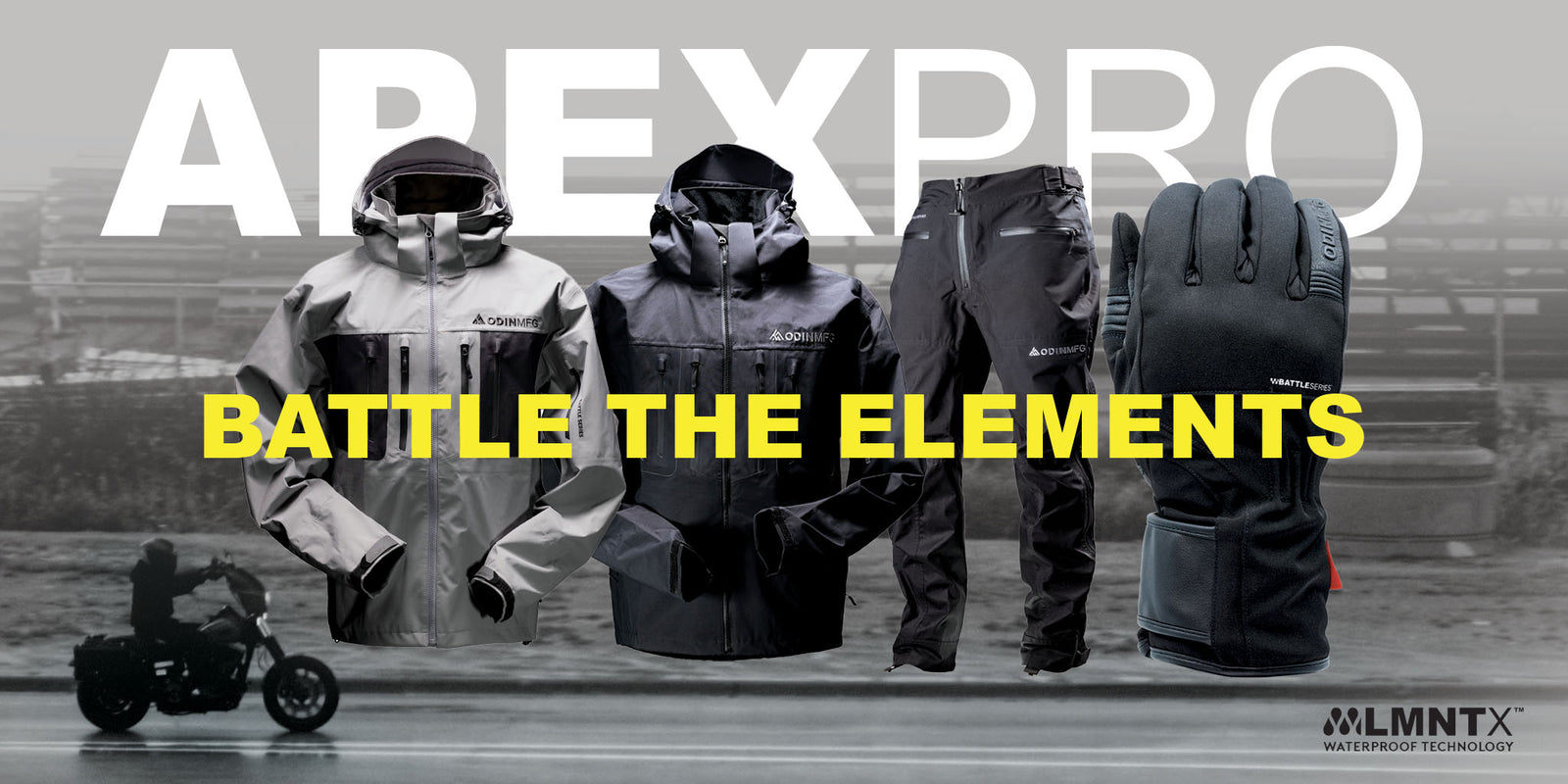 APEX Motorcycle Rain Gear - Odin Mfg