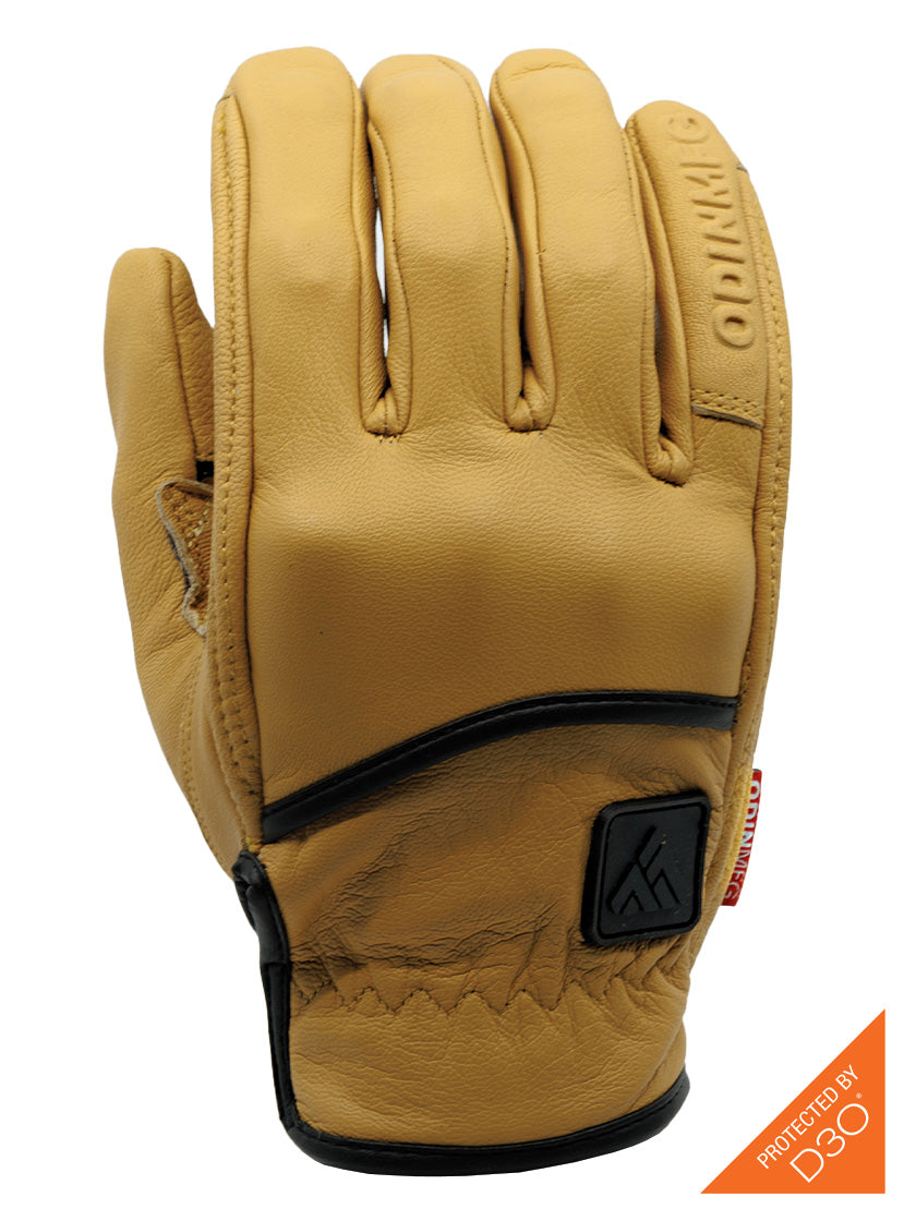 D3O Heavy Hitters Motorcycle Gloves - Tan Smooth – Odin Mfg