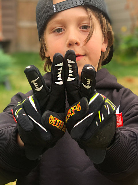 Youth Destroyer Jr MX Gloves - Odin Mfg