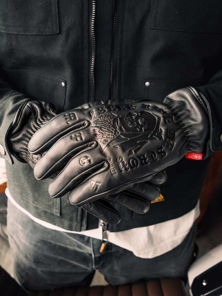 Ropers Motorcycle Gloves - Odin Mfg