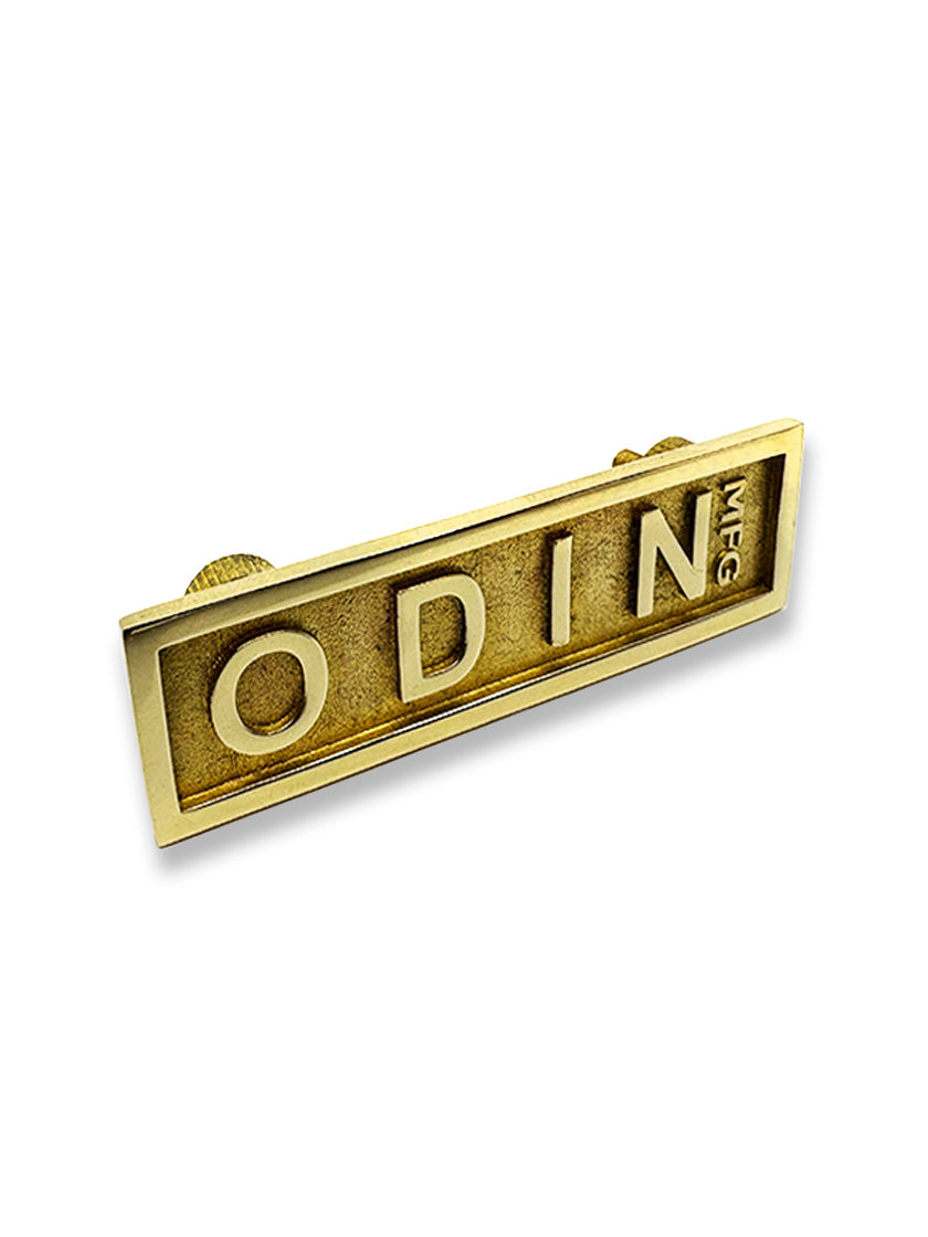 Odin Brass Bar Solid Brass Pin Odin Mfg