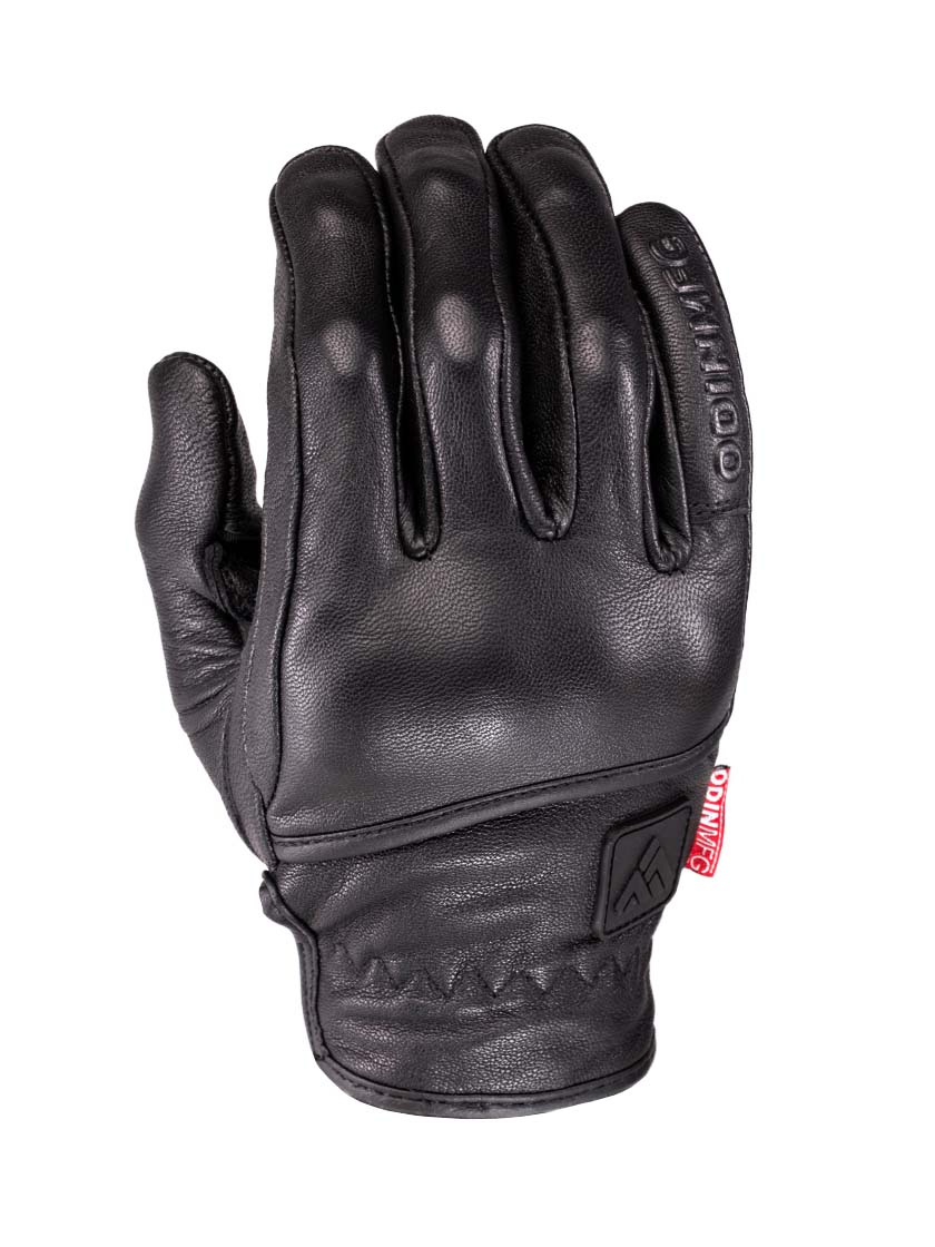 Heavy Hitters Women's Motorcycle Gloves - Black Smooth – Odin Mfg